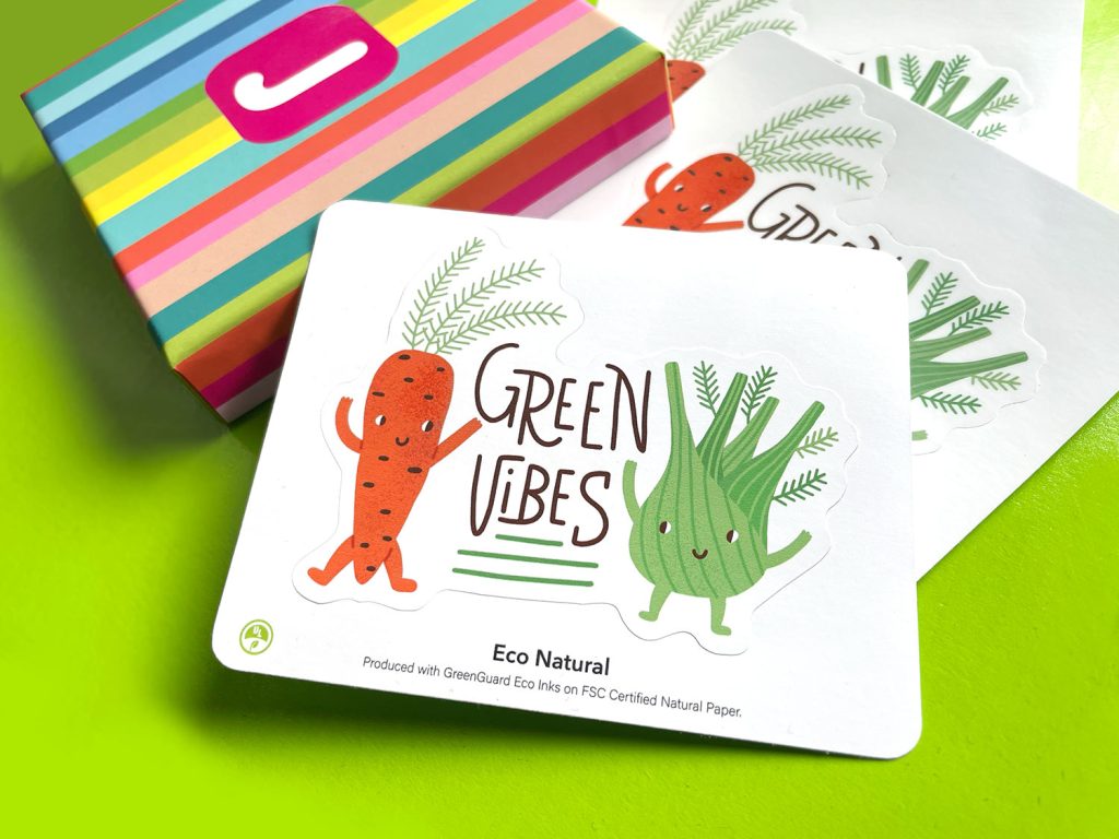 Eco-Friendly Cuts: Sustainable Options for Custom Die-Cut Sticker ...